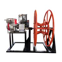 China Cable reel winder Optional shaft transmission, belt transmission for sale