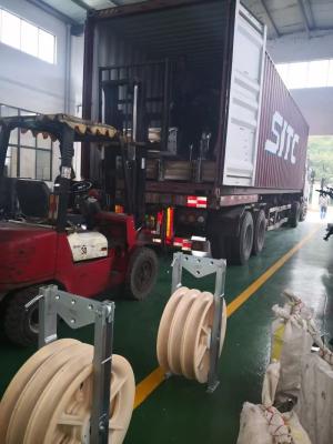 China CE Certified Pulley Block with 2 Tons Load Capacity, 5:1 Safety Factor, and Corrosion Resistance for Heavy Duty Lifting for sale