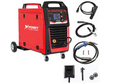 China MIG 250DP 200Amp Aluminium Welder Machine Single Pulse LCD Displayer plastic shape for sale