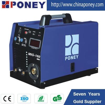 China portable inverter IGBT co2 gas shield MIG welding machine for sale