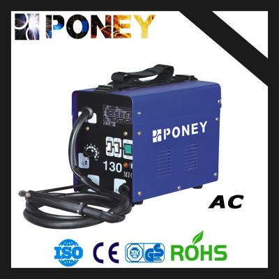 China 35A-130A Synergic MIG Welder Gas Gasless Wire Feed Welder Portable 130A for sale