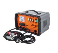 China 30A 40A 50A Portable Car Battery Charger 12V 24V 230V with Manual Circuit Breaker for sale
