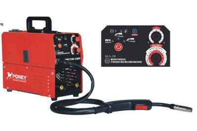China 120Amp Single Phase Flux Cored MIG Welding Machine Digital Signal Processing No Gas 220V for sale