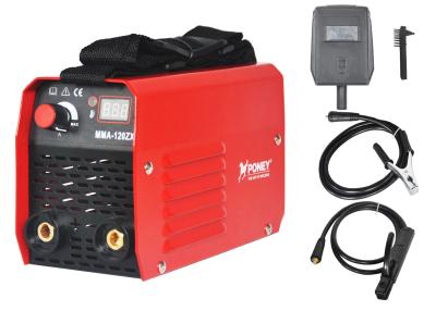 China Small Red MMA Inverter ARC Welder 120 Amp 140 Amp 60% Duty Cycle for sale