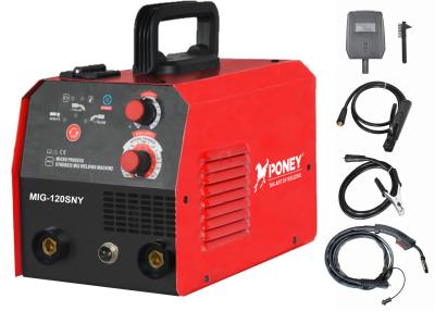 China 4.0kW Inverter Flux Cored MIG Welder 120A No Gas Welding Machine with IGBT Technology for sale