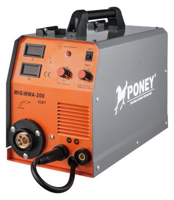 China 200Amp 220V Inverter IGBT MIG Welding Machine Double Function MMA TIG for sale