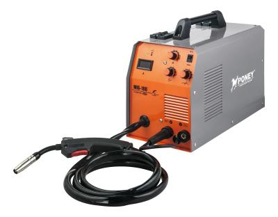 China IGBT Inverter MIG Welder 180 Amp 220V Metal Casing MIG MMA Welding Machine for sale