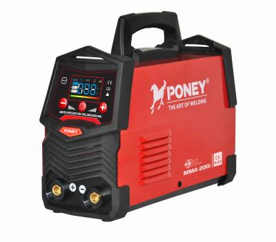 China Digital Control LED Welding Machine 140A 160A 180A 200A Portable IGBT Inverter Arc Welder for sale