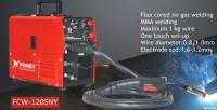 China 4.0kva No Gas Mig Welder IGBT 120A Flux Cored MIG and Stick Welding Machine for sale