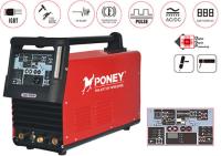 China 250 Amp IGBT Pulse TIG Welder 220V AC DC for Aluminum Stainless Steel for sale