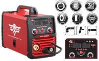 China Rigor Inverter MIG Welder 140A IGBT Synergy 3 in 1 220V Stick Machine 5kg Wire for sale