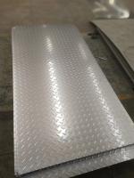 China 4x8 Feet Stainless Steel Checkered Plate 316 321 Patterned Textured Press for sale