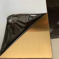 China Stainless Steel Plate Sheet AISI 316 304 Rose Gold Titanium Gold Mirror for sale