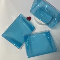 China Transparent PVC EVA Cosmetic Travel Bag Wash Case 0.06mm Custom Logo for sale