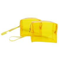 China Embossed Transparent PVC TPU Cosmetic Storage Bag Travel Wash Case 500pcs MOQ for sale