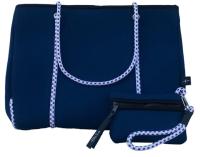 China Women Large Neoprene Tote Bag Lightweight 15x9x11 Inch for Gym Beach Travel for sale