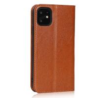 China Genuine Leather Wallet Card Case RFID Blocking 8-12 Card Capacity Slim Design for sale