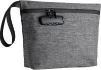 China Canvas Texture Money Locking Bags Anti Theft Currency Bags Secure Cash Bags for Banks Retailers Cash Management for sale