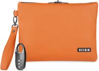 China Rewell Single-Use Tamper Evident Money Locking Bags Waterproof 3 Sizes Cash Deposit Bags for sale