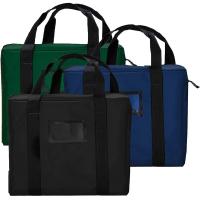 China Laminated Nylon Briefcase Courier Bag 18x14x4 Inch with Framed Cardholder for sale