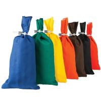 China Custom Canvas Bank Bag Large Capacity Reusable Coin Bag 12x19 Inch Drop Slot for sale