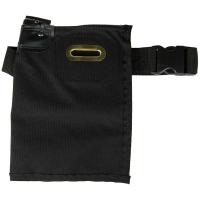 China Locking Server Belt Bag 7x9 Inch Anti-Theft Waist Pouch with 6 Pin Pop Up Lock for Waitstaff for sale