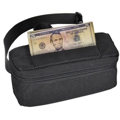 China Nylon Large Capacity Tip Bag 8x4x4.75 Inch with Adjustable Belt 48 Inch for sale