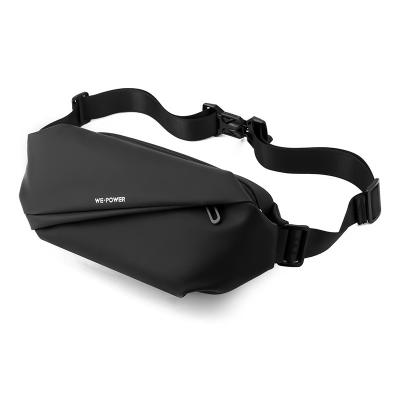 China Magnetic Buckle Crossbody Chest Bag Men Waterproof Nylon 20L Travel Fanny Pack for sale