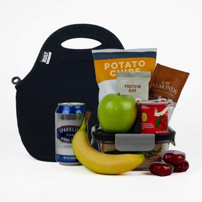 China Neoprene Tote Bag 15x12x5 Inches Waterproof Lightweight 0.8 lbs with Zipper Metal Puller for sale