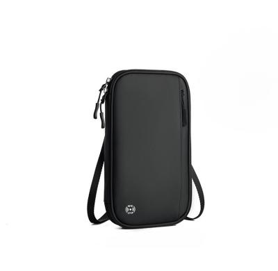 China RFID Waterproof Multi-Functional Card Bag 12 Card Slots Travel Document Organizer Neck Pouch for sale