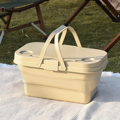 China Customized Color Rectangular Stackable Storage Box 30x20x15cm Plastic Storage Bin with Lid for sale