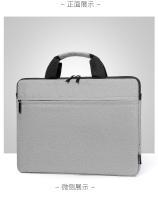 China Thickened Shockproof Laptop Bag 14 15.6 Inch Waterproof Scratchproof Computer Handbag 37x27x2cm for sale
