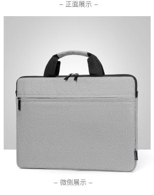 China Thickened Shockproof Laptop Bag 14 15.6 Inch Waterproof Scratchproof Computer Handbag 37x27x2cm for sale