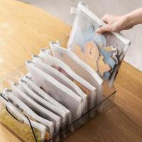 China A4 Transparent Nylon Mesh Test Paper Bag Thickened Textbook Storage Pencil Case Student Supplies for sale