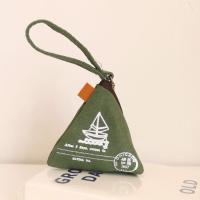 China Retro Zongzi Coin Purse Mini Canvas Cute Coin Bag Key Bag 4 Patterns Custom for sale