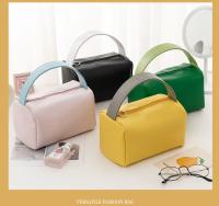China Portable Large Capacity Makeup Bag 20x13x13cm Candy Color Travel Toiletry Organizer Storage for sale
