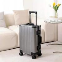 China Aluminum Magnesium Alloy Luggage 26 Inch Metal Suitcase with Aluminum Frame and Telescopic Handle for sale