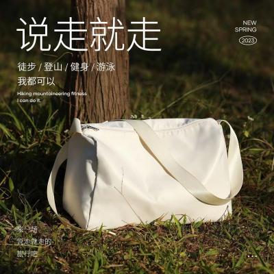 China Waterproof Dry Wet Separation Travel Bag 23x38x21cm Large Capacity Foldable Yoga Swimming Fitness Bag for sale