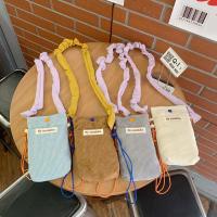 China Corduroy Crossbody Phone Bag Mini Shoulder Bag for Women 13x18cm Adjustable Strap for sale