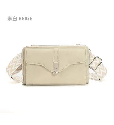 China Women's Crossbody Bag 2023 Autumn Winter Large Capacity 19.5x11x5cm Broadband Mobile Phone Bag for sale