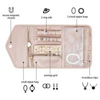 China Portable Anti Oxidation Jewelry Storage Bag 40cm Open Waterproof Travel Organizer Case for sale