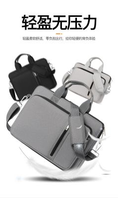 China Anti-Seismic Laptop Bag 15.6 Inch Shockproof Business Notebook Briefcase with Shoulder Strap for sale