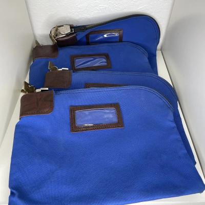 China Rewell 1 Compartment Heavy Duty Zipper Bank Bag 2-6 Mil Thick Secure Seal Reusable for sale