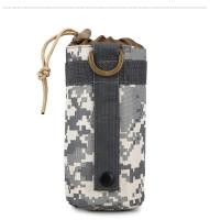 China Nylon Tactical Camouflage Water Bottle Bag 12x16x8cm Portable Hanging Pouch for sale