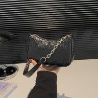 China Women's Stone Print PU Crossbody Bag 21x13x8.5cm Waterproof Shoulder Bag for sale