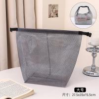 China Large Capacity EVA Transparent Tote Beach Bag 27.5x35x15.5cm Waterproof Travel Shopping Satchel for sale