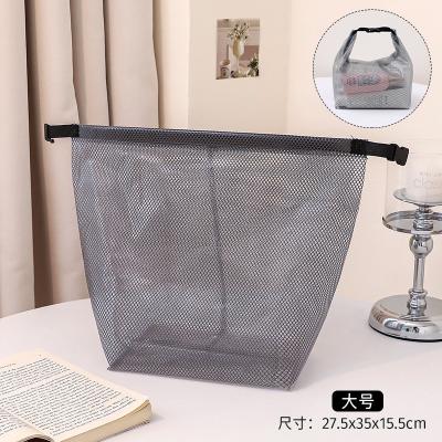 China Large Capacity EVA Transparent Tote Beach Bag 27.5x35x15.5cm Waterproof Travel Shopping Satchel for sale