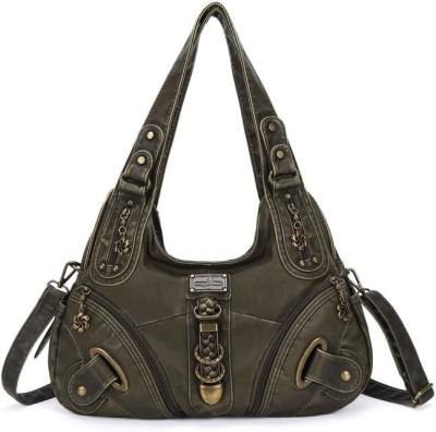 China ANGELKISS Women's Large Hobo Satchel Handbag 14x5x13 inch Convertible Shoulder Bag for sale