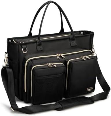 China RABJEN Nurse Utility Tote Bag 15.6 Inch Laptop Travel Bag for Work Home Care Adults for sale