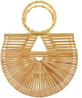 China Miuco Handmade Bamboo Tote Bag for Women Eco Friendly 11 inch Large Size for sale